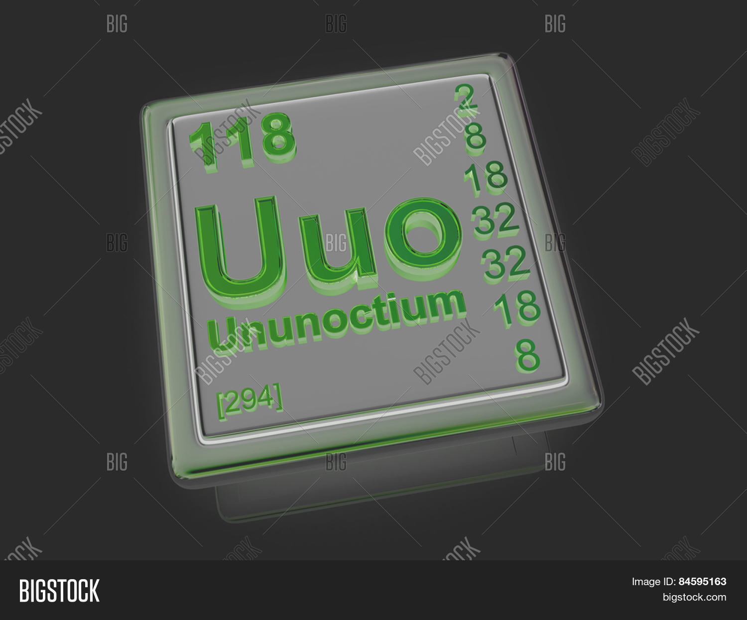 Imagen y foto Ununoctium. (prueba gratis) | Bigstock