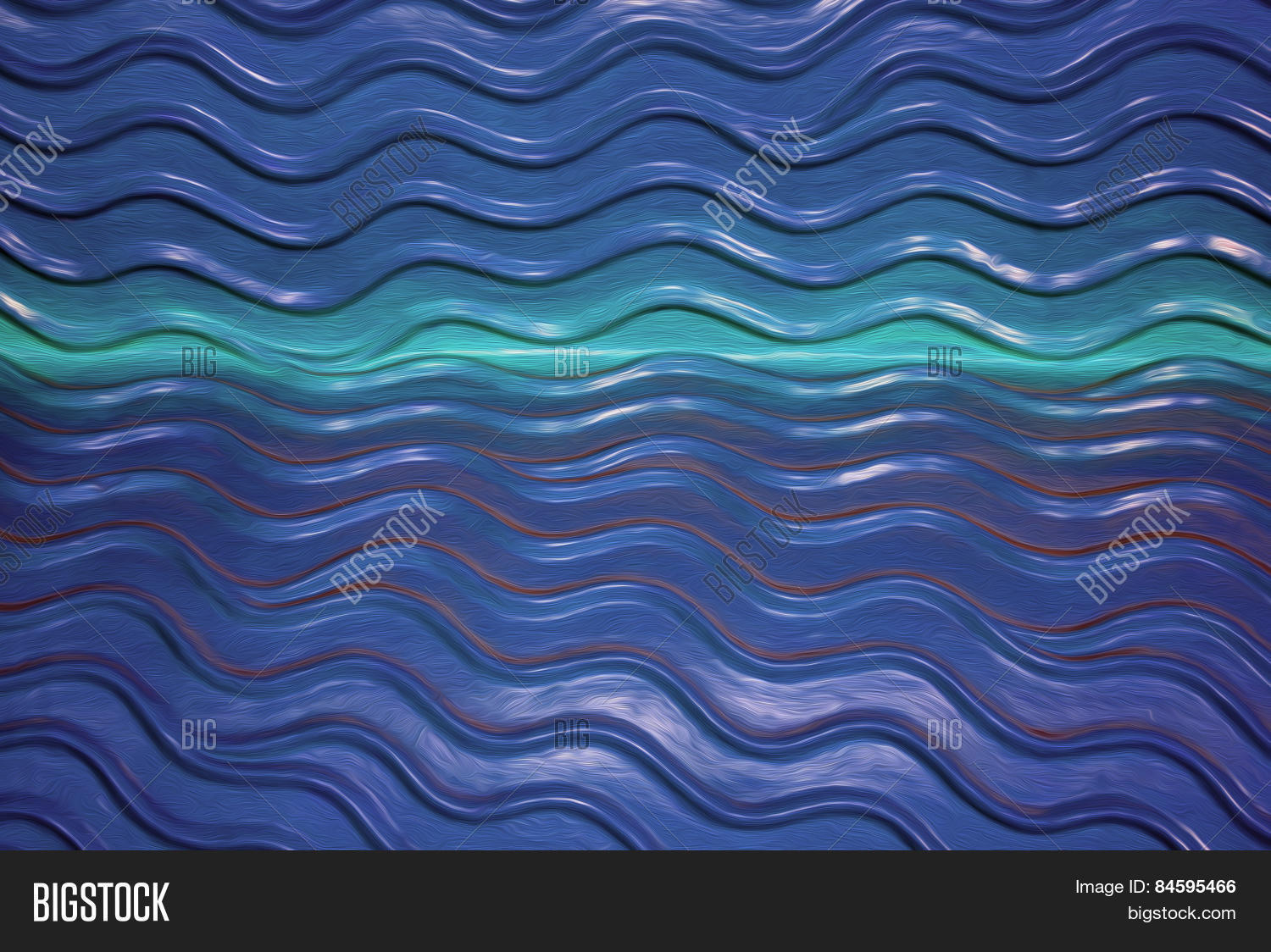 Deep Blue Wave Image & Photo (Free Trial) | Bigstock