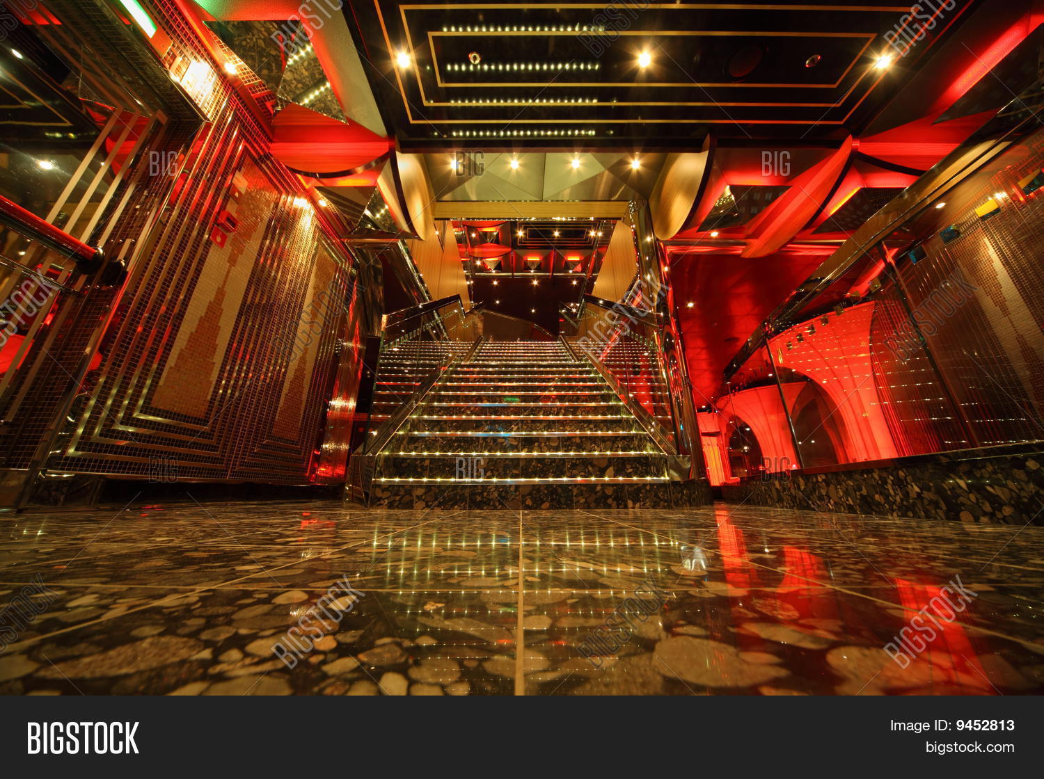 Stairs Inside Big Hall Image & Photo (Free Trial) | Bigstock