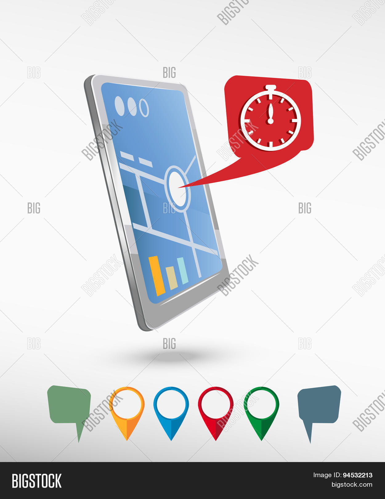 Stopwatch Perspective Vector & Photo (Free Trial) | Bigstock