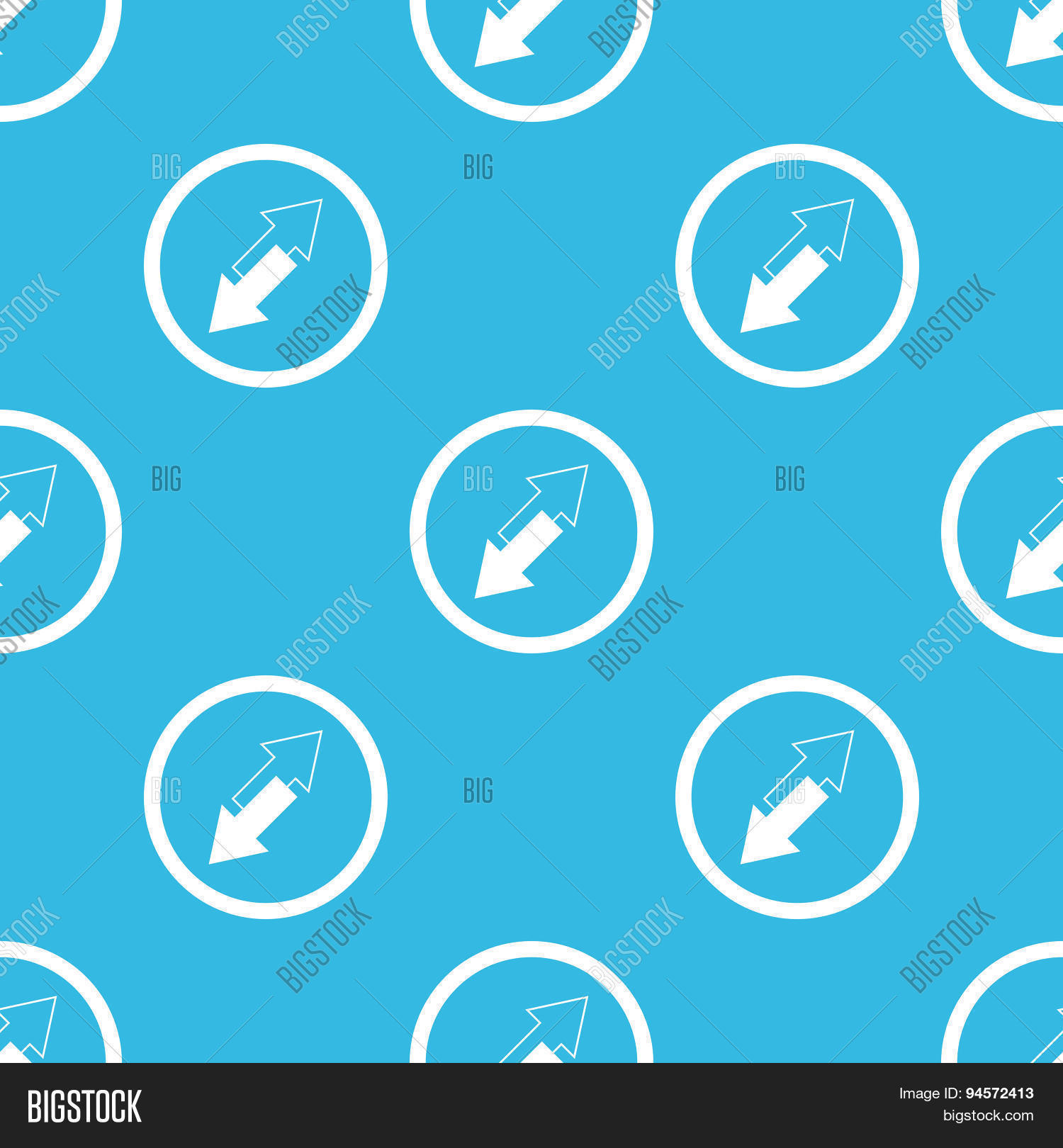 Opposite Arrows Sign Vector & Photo (Free Trial) | Bigstock