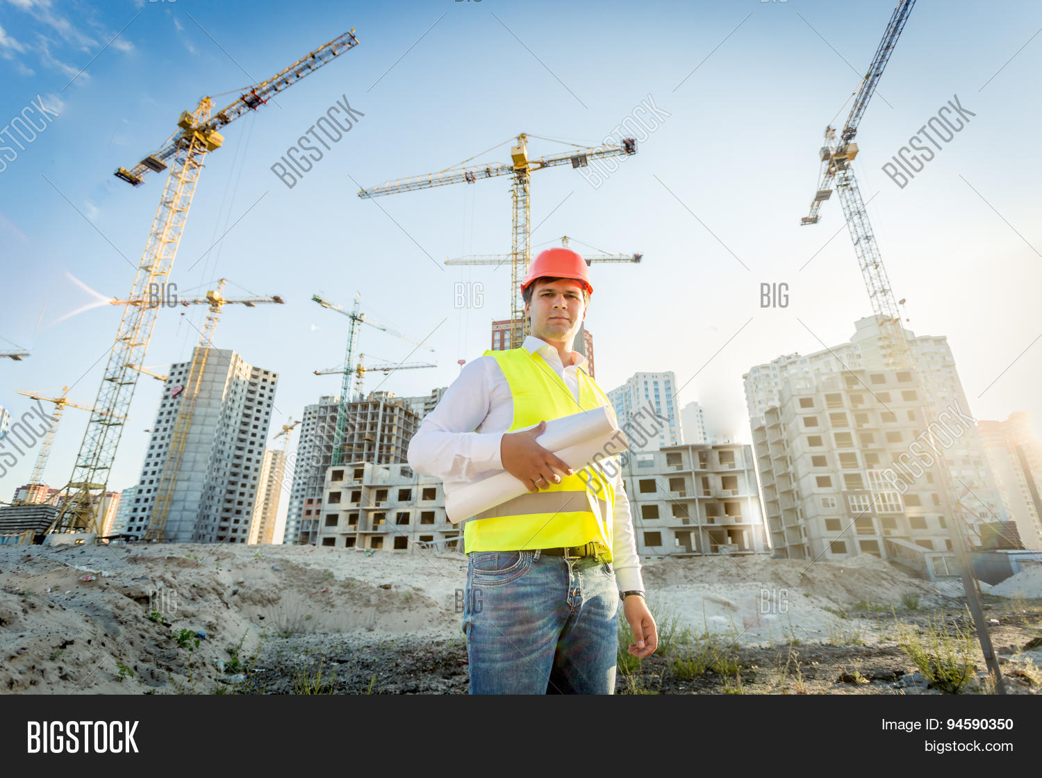 Construction Inspector Image & Photo (Free Trial) | Bigstock
