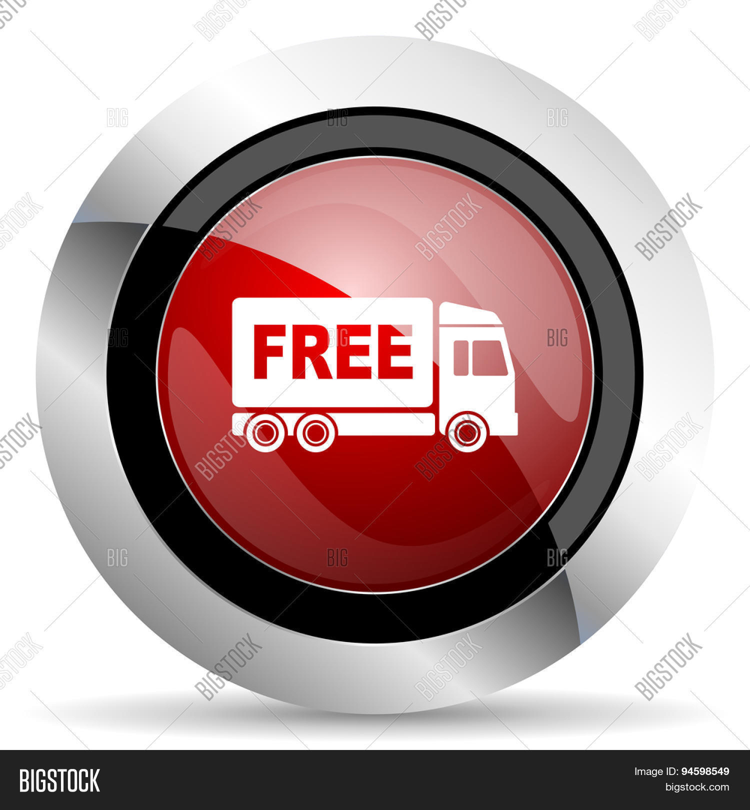 Free Delivery Red Image & Photo (Free Trial) | Bigstock
