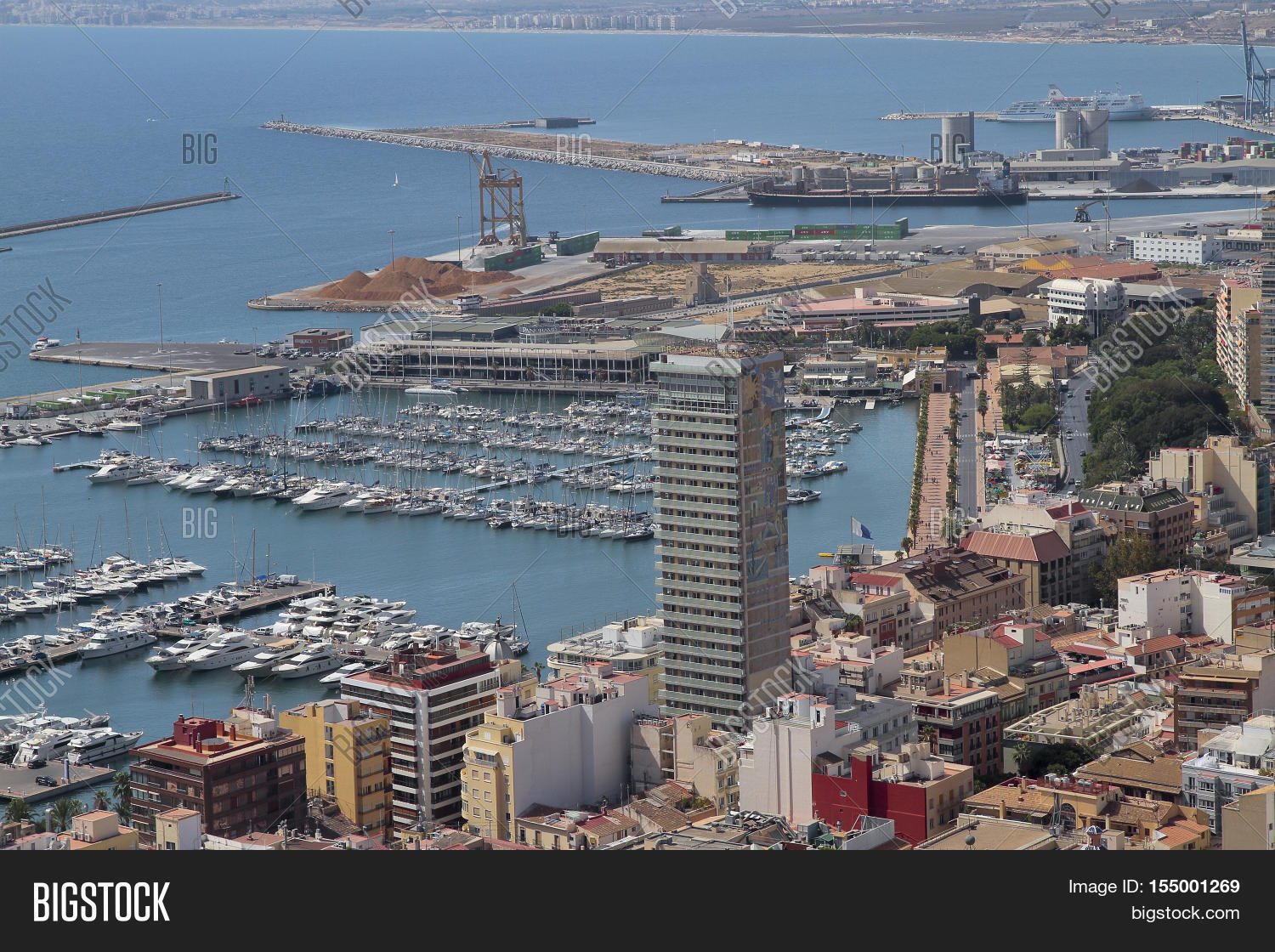 Aerial View Harbour Image & Photo (Free Trial) | Bigstock