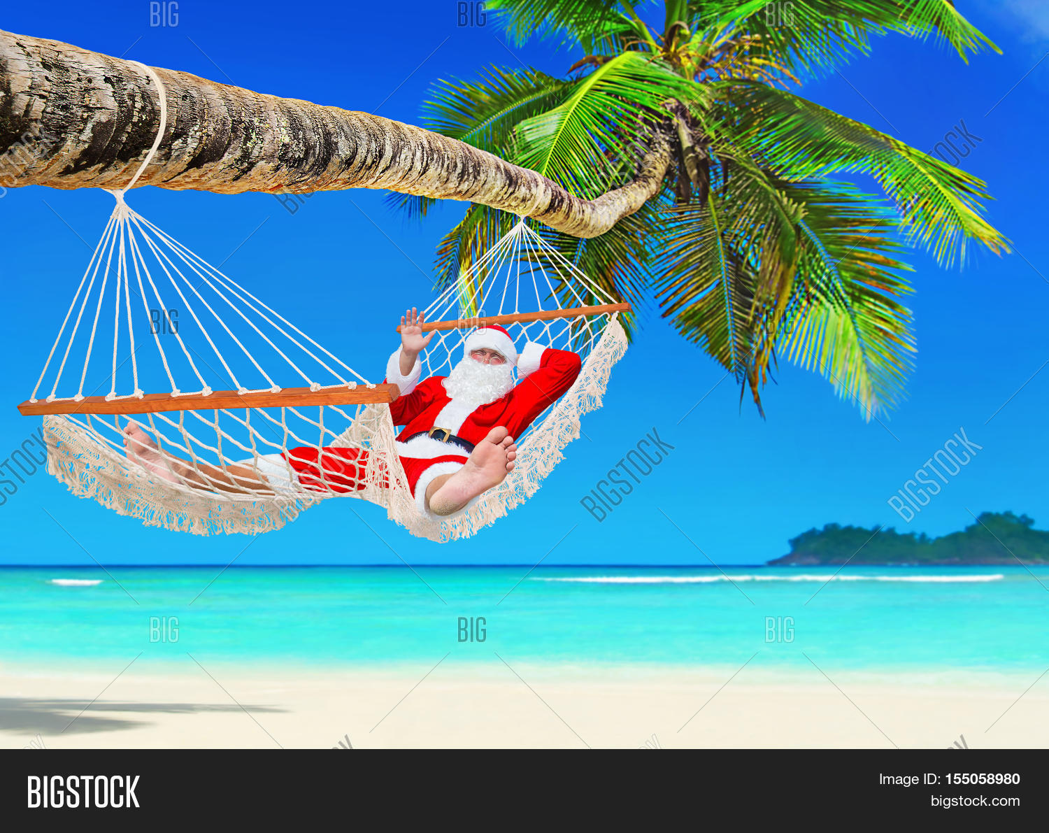 Santa Claus Relaxing Image & Photo (Free Trial) | Bigstock