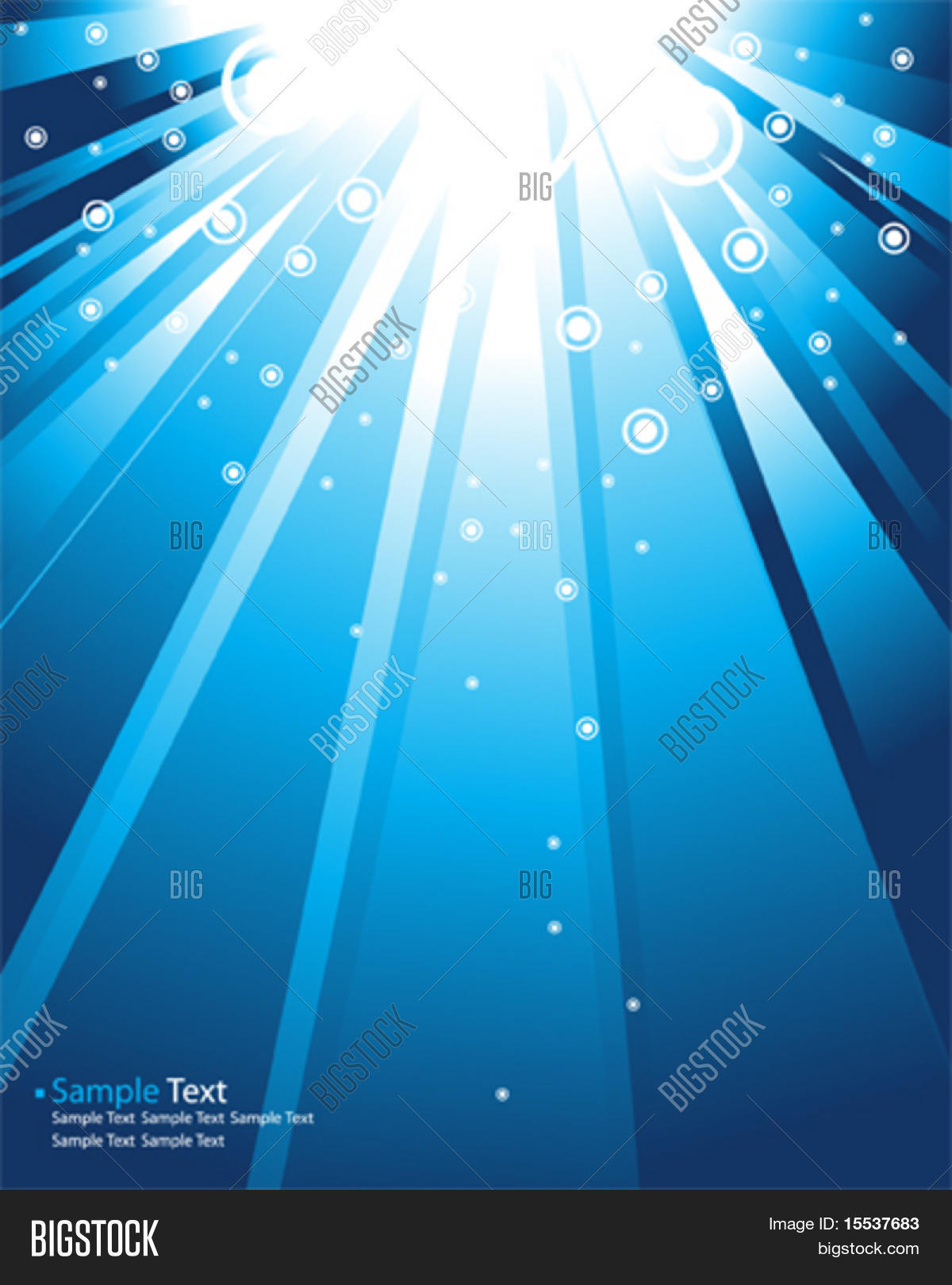 Vector Blue Rays Vector & Photo (Free Trial) | Bigstock