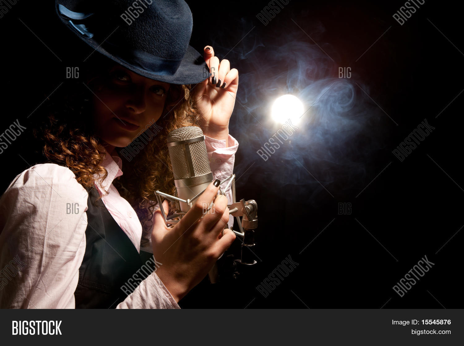 Beautiful Singer Hat Image & Photo (Free Trial) | Bigstock
