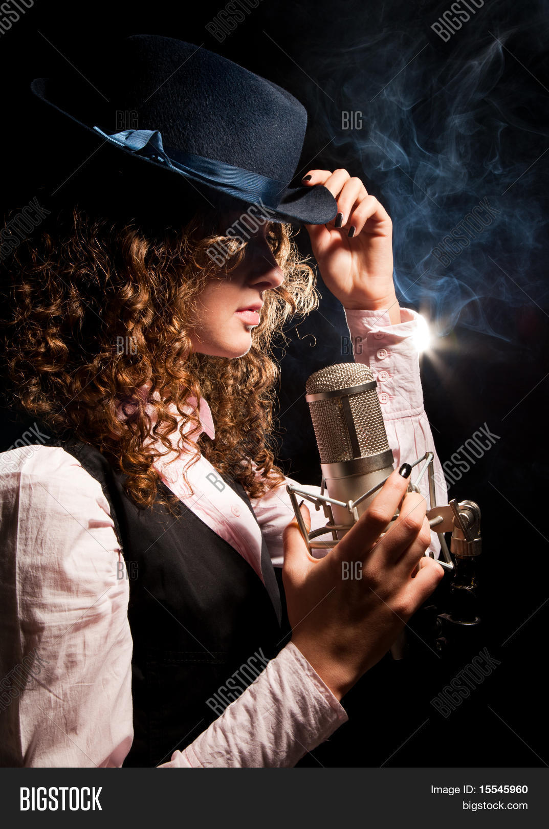 Beautiful Singer Hat Image & Photo (Free Trial) | Bigstock