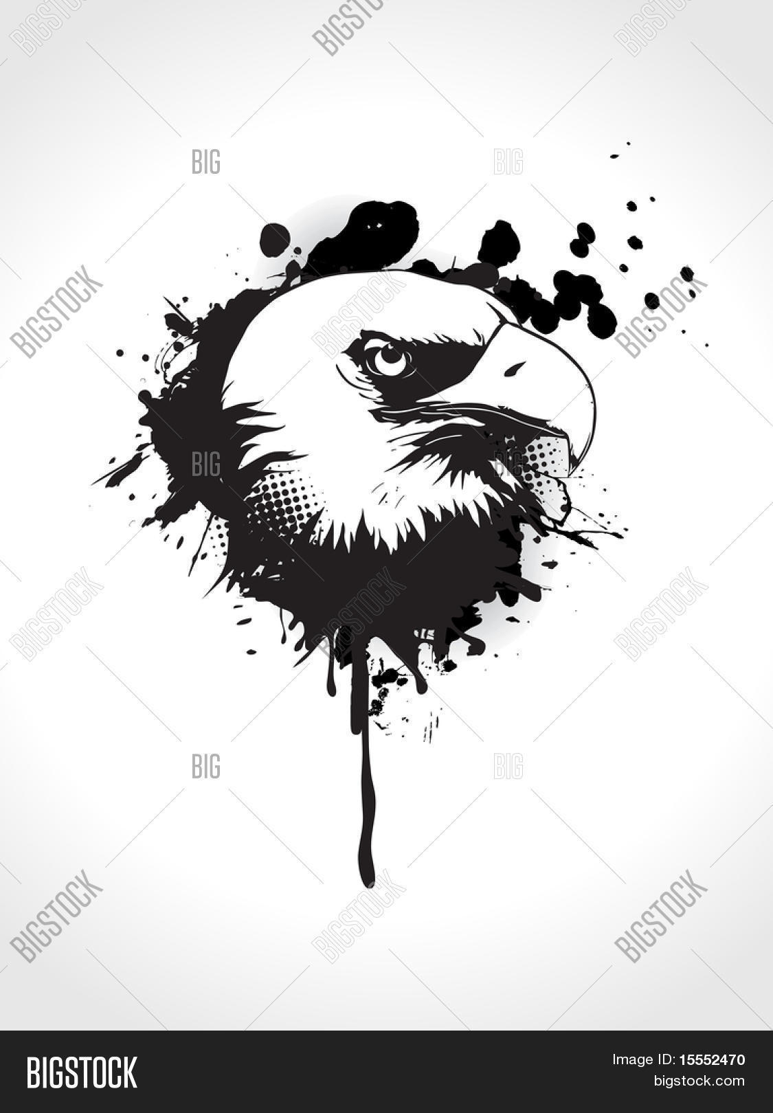 Grungy Eagle Abstract Vector & Photo (Free Trial) | Bigstock