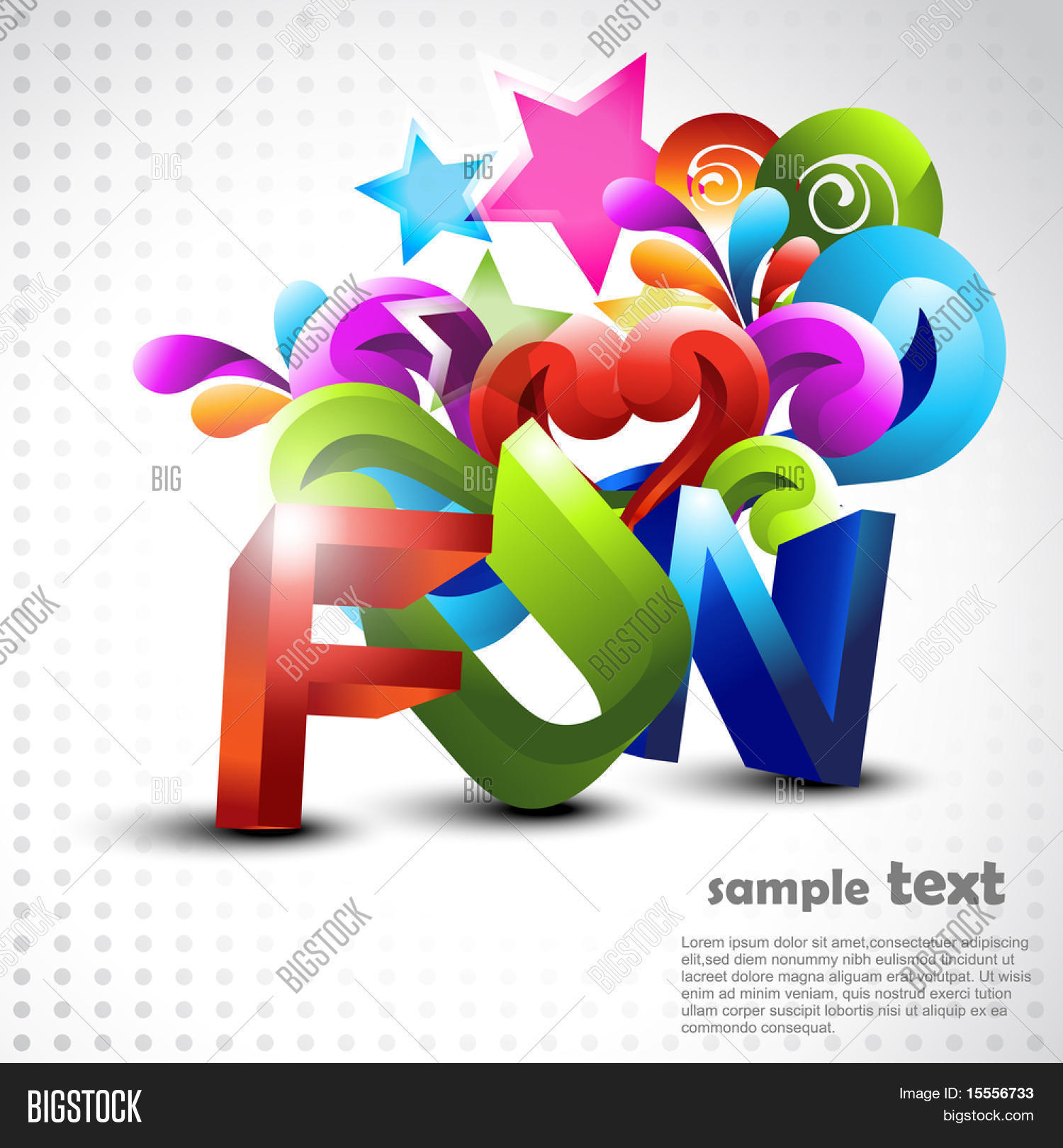 Vector Fun Background Vector & Photo (Free Trial) | Bigstock