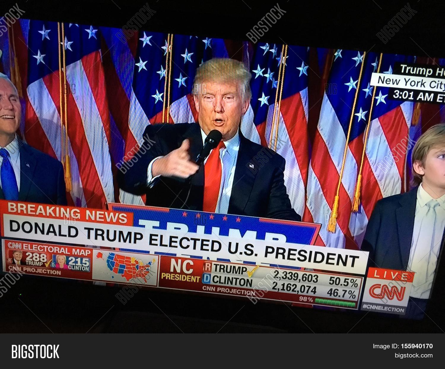 November 9, 2016: CNN Image & Photo (Free Trial) | Bigstock