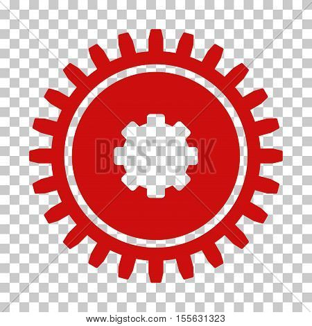 Red Cogwheel Vector & Photo (Free Trial) | Bigstock