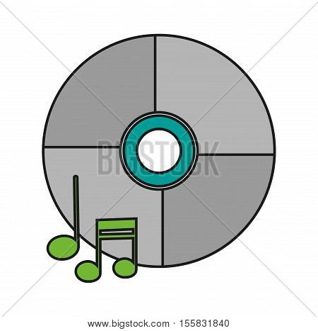 Music Note Cd Icon. Vector & Photo (Free Trial) | Bigstock