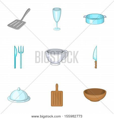 Dining Items Icons Vector & Photo (Free Trial) | Bigstock