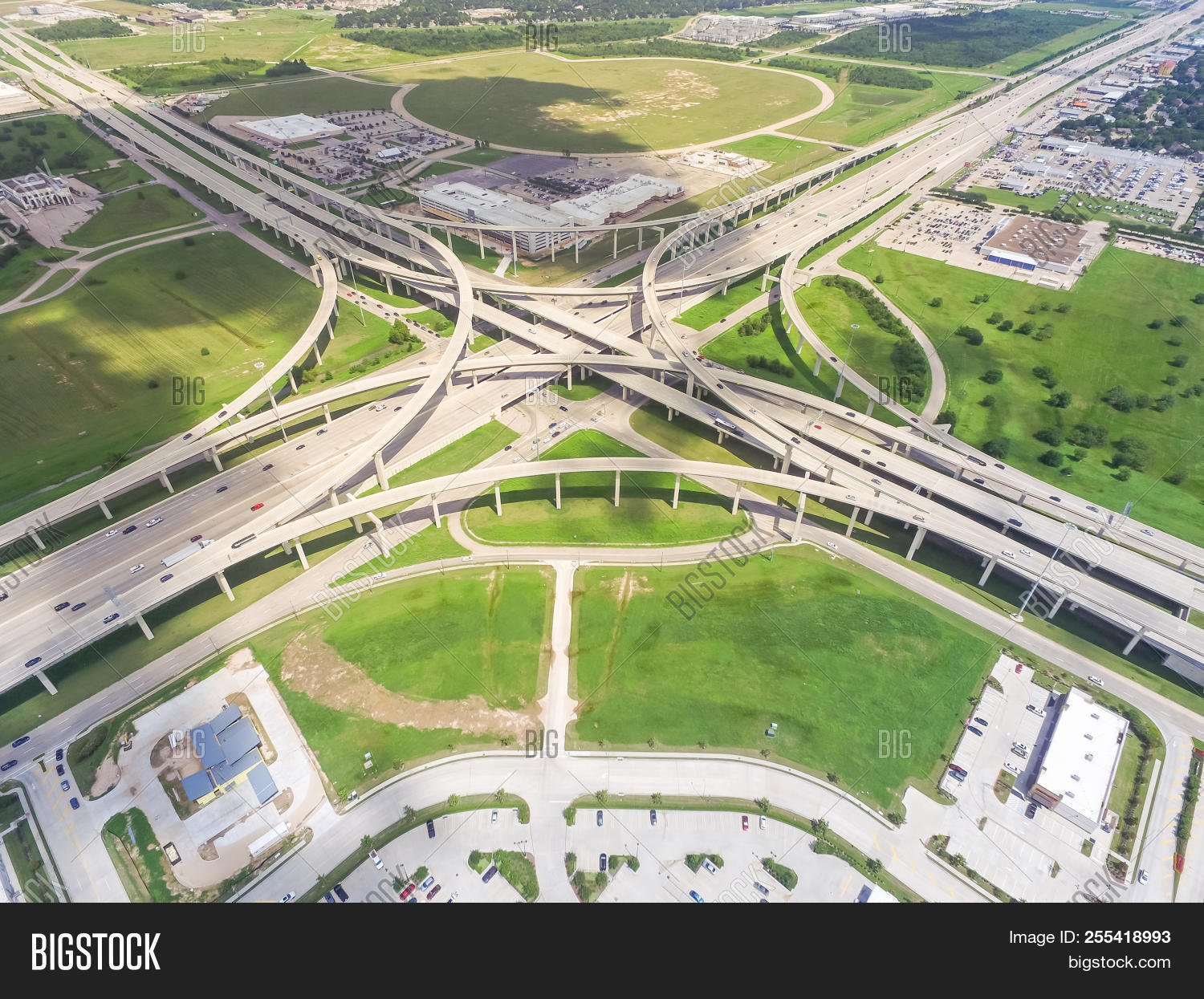 Top View Highway 10 Image & Photo (Free Trial) | Bigstock