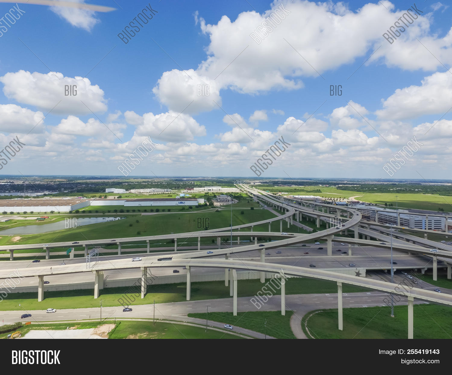 Flyover Katy Freeway Image & Photo (Free Trial) | Bigstock