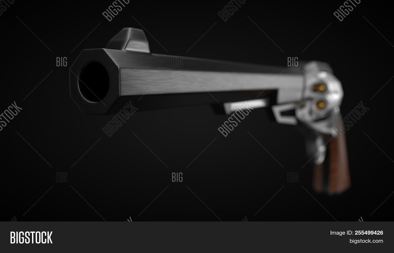 Long Barrel Revolver Image & Photo (Free Trial) | Bigstock