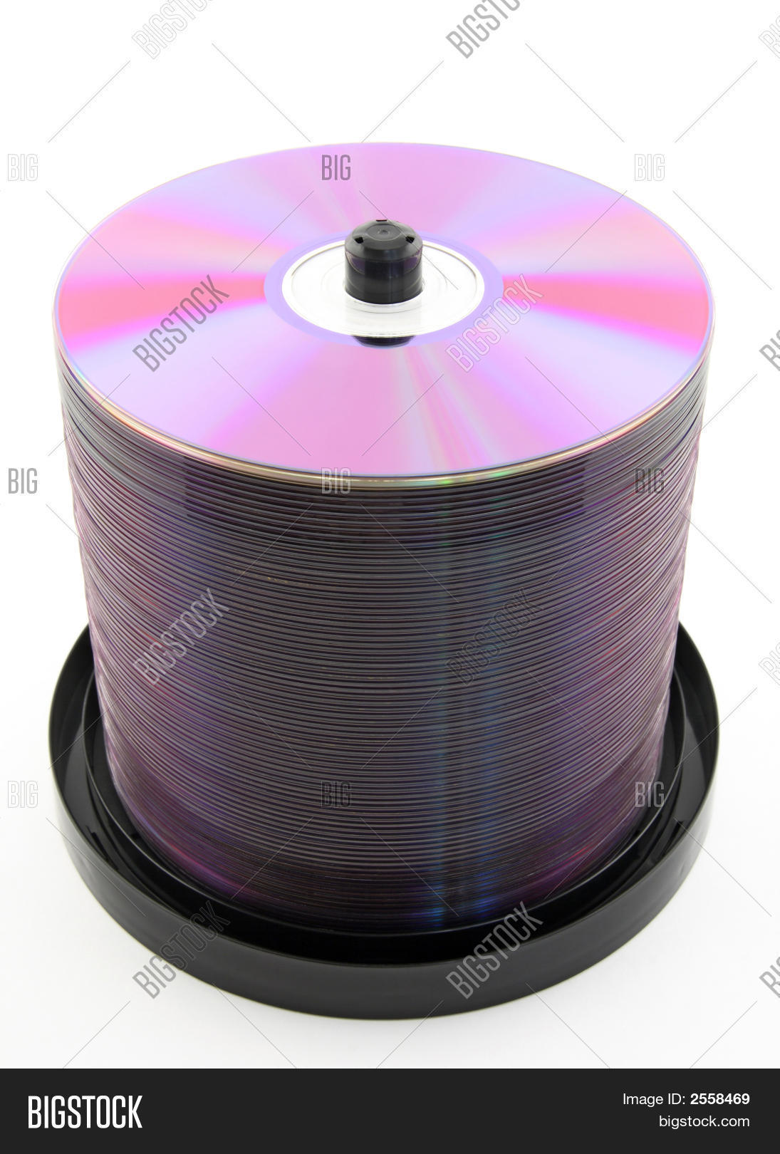 Purple Dvds Cds On Image & Photo (Free Trial) | Bigstock