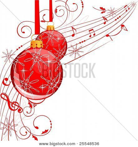Christmas Music Notes Background Images, Illustrations & Vectors (Free ...