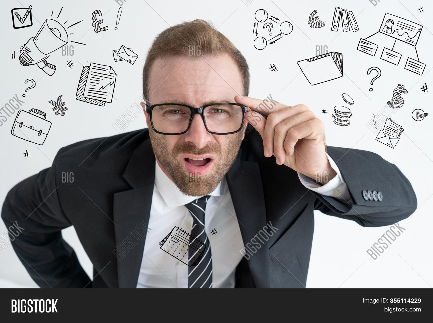 Boss Staring Camera Image & Photo (Free Trial) | Bigstock