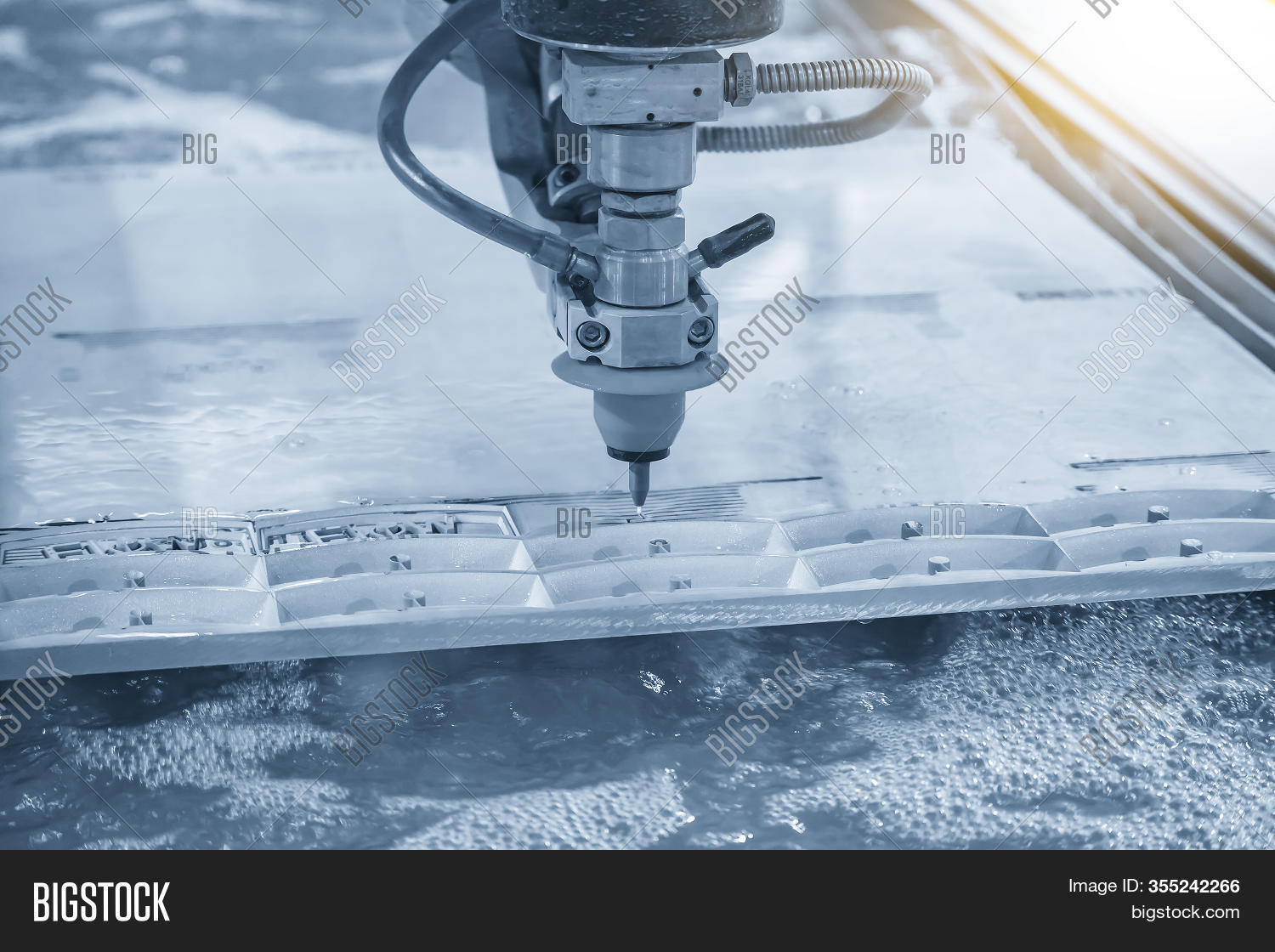 Abrasive Water Jet Image & Photo (Free Trial) | Bigstock