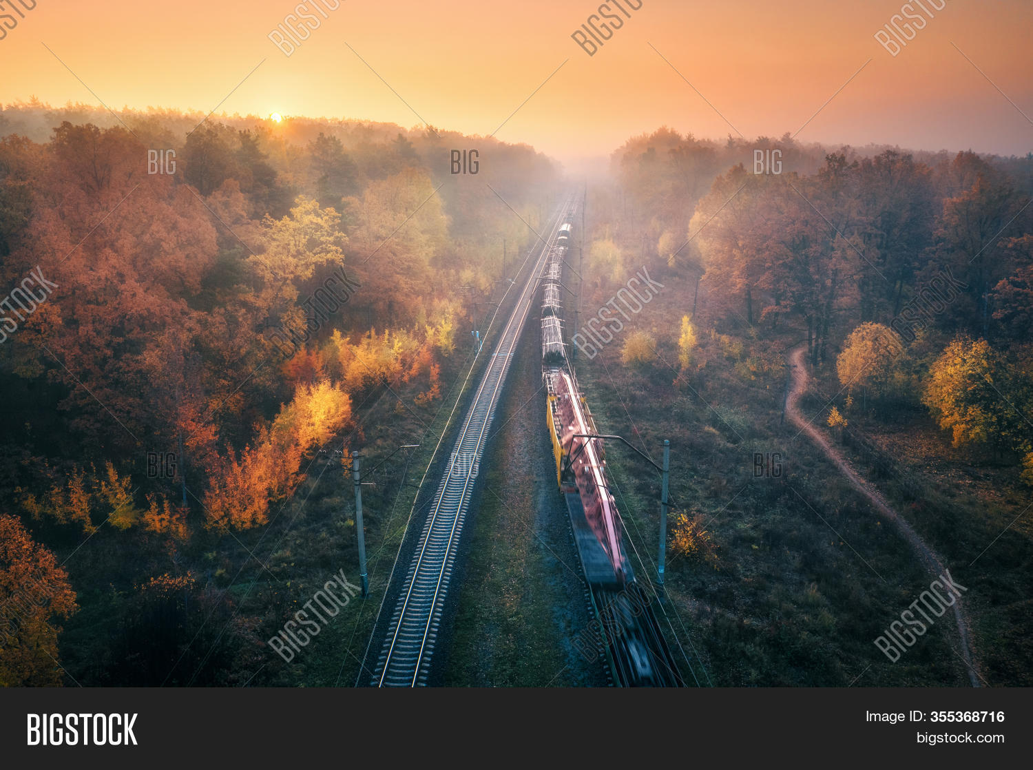 Aerial View Freight Image & Photo (Free Trial) | Bigstock