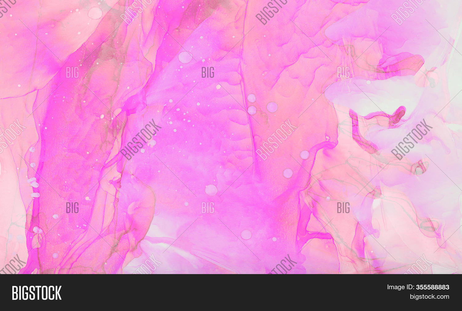 Bright Pink Liquid Image & Photo (Free Trial) | Bigstock