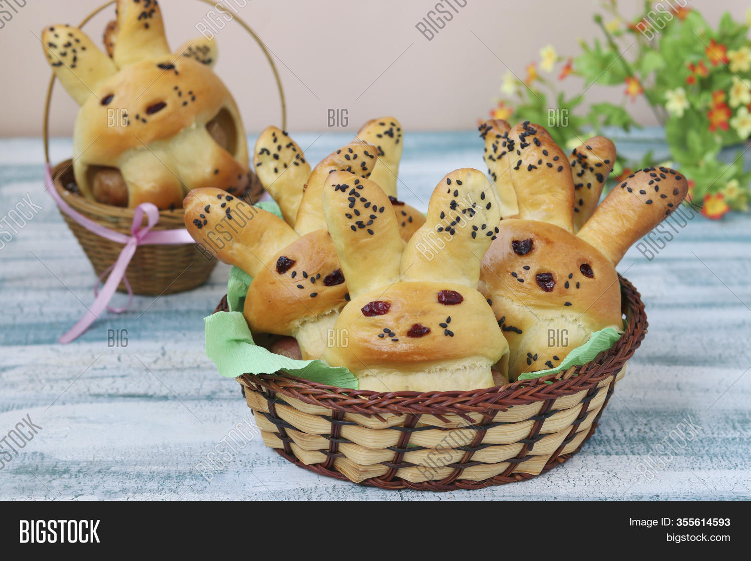 Easter Buns Form Hares Image & Photo (Free Trial) | Bigstock