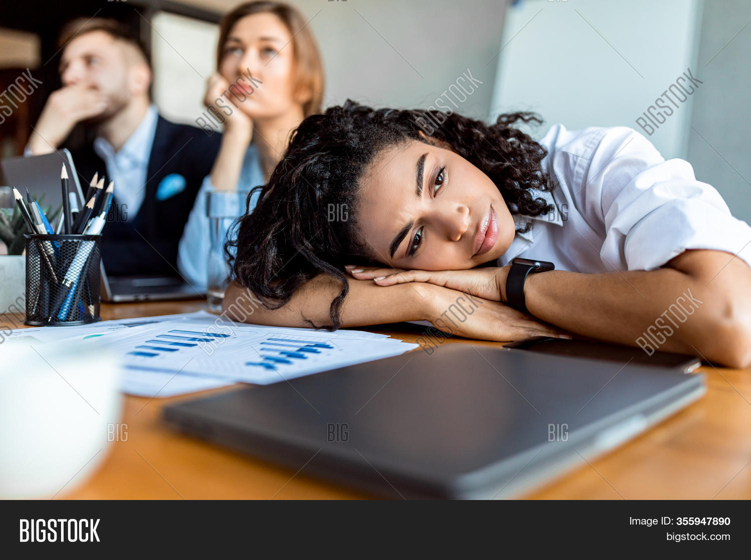 Unhappy Office Workers