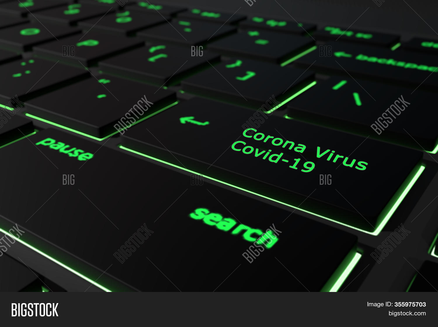 Corona Virus Keyboard Image & Photo (Free Trial) | Bigstock