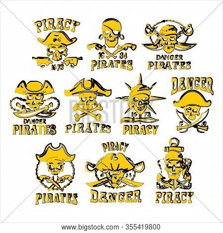 Pirates Dead Head Vector & Photo (Free Trial) | Bigstock