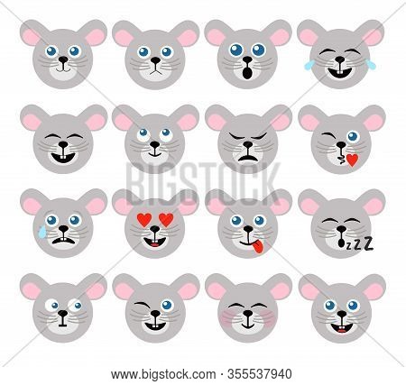 Mouse Face Cartoon