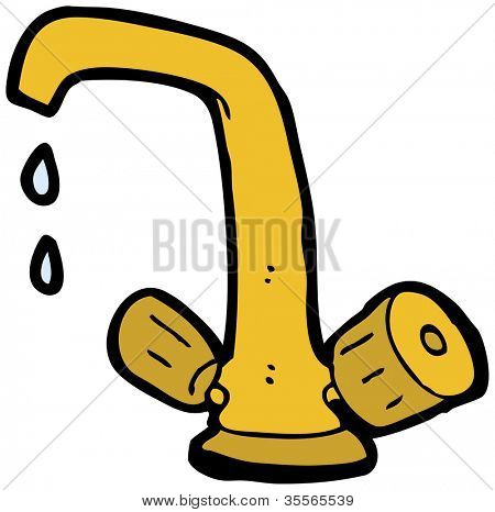 Dripping Tap Cartoon Image & Photo (Free Trial) | Bigstock