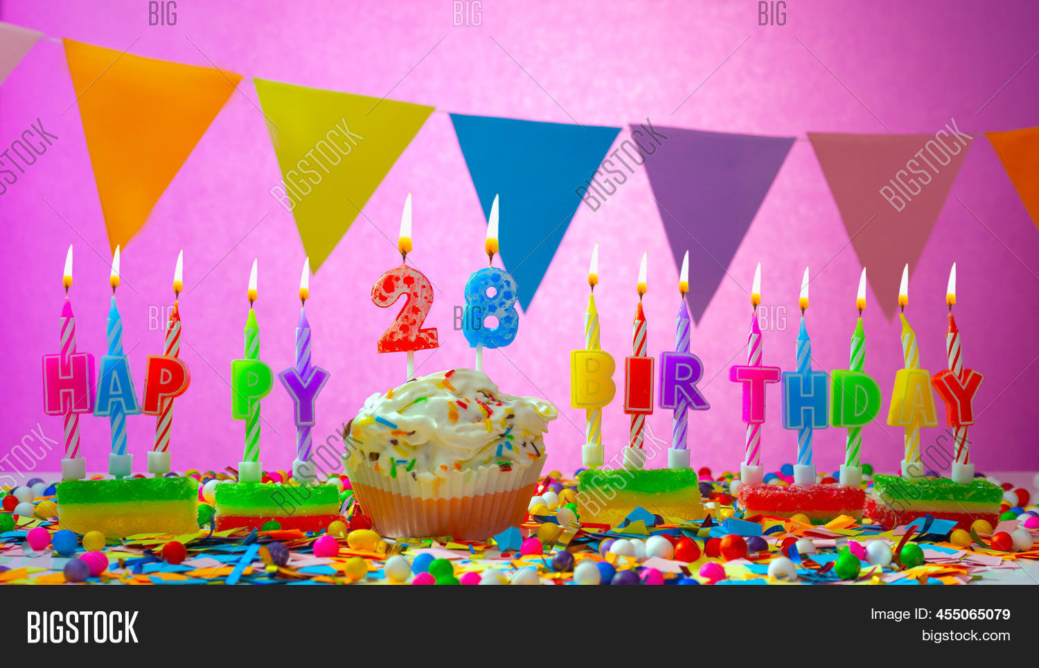 Birthday Card Number Image & Photo (Free Trial) | Bigstock