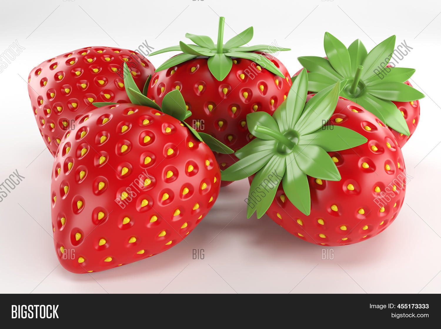 Strawberry Isolated. Image & Photo (Free Trial) | Bigstock