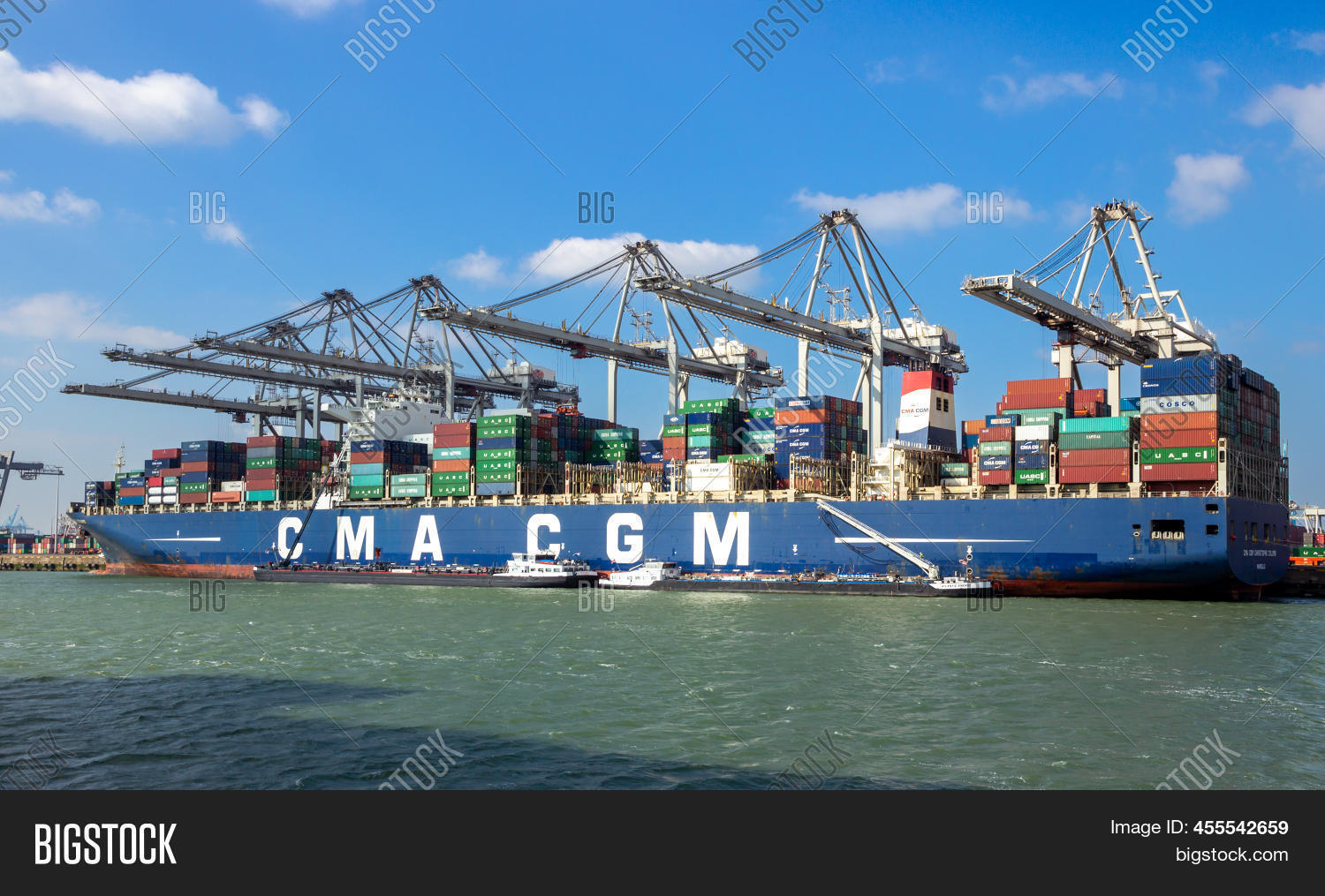 Cma Cgm Container Ship Image & Photo (Free Trial) | Bigstock