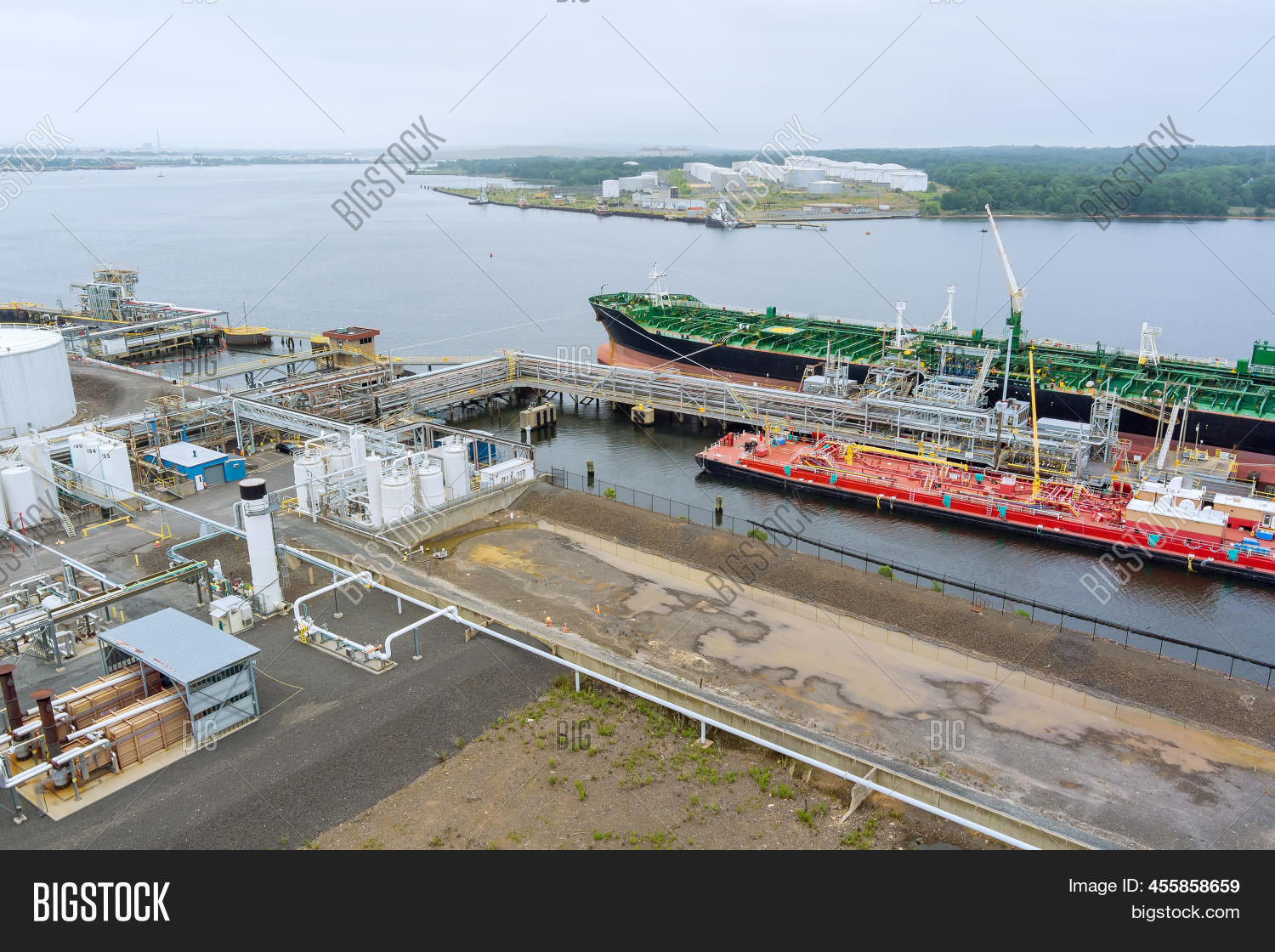 Aerial View Oil Image & Photo (Free Trial) | Bigstock