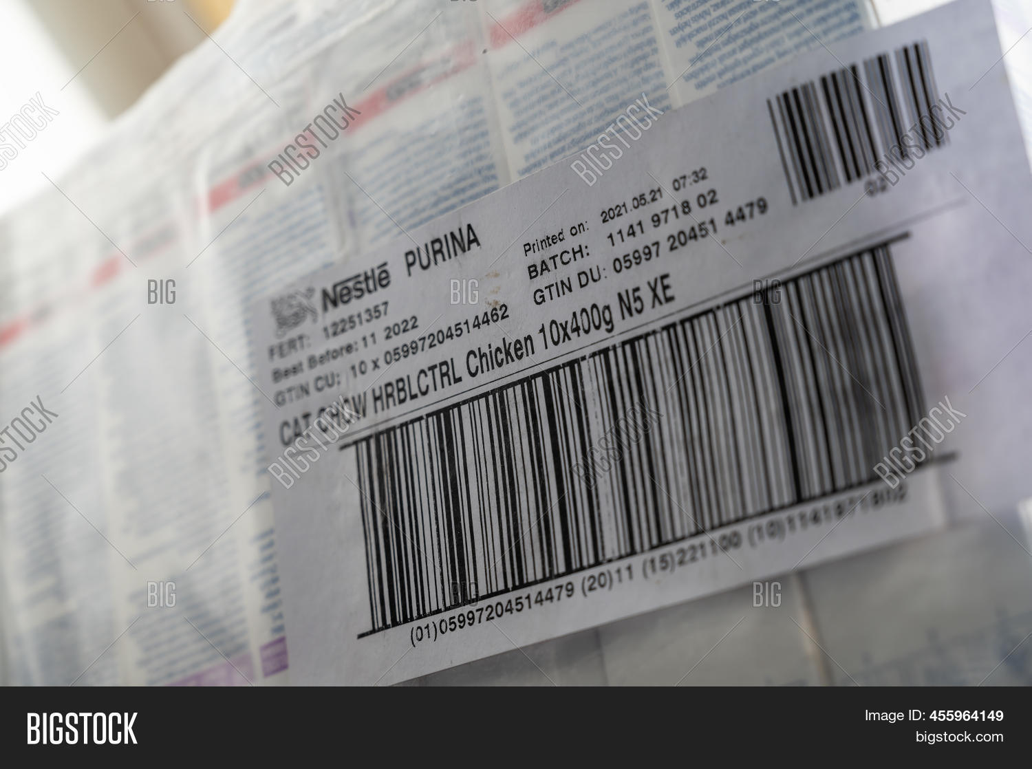 Close- Barcode Tag On Image & Photo (Free Trial) | Bigstock