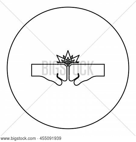 Collision Two Fist Vector & Photo (Free Trial) | Bigstock