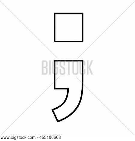 Semicolon Images, Illustrations & Vectors (Free) - Bigstock