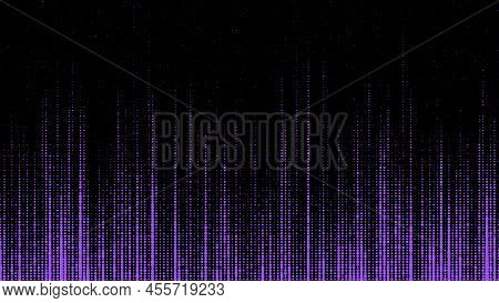 Purple Matrix On Dark Vector & Photo (Free Trial) | Bigstock