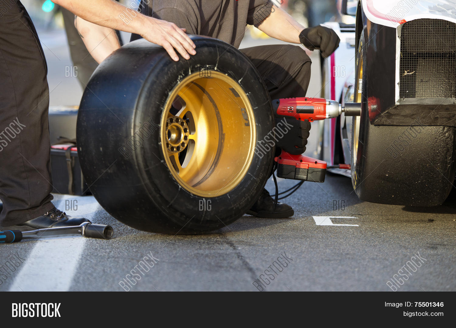 Mechanics Pit Crew Image & Photo (Free Trial) | Bigstock