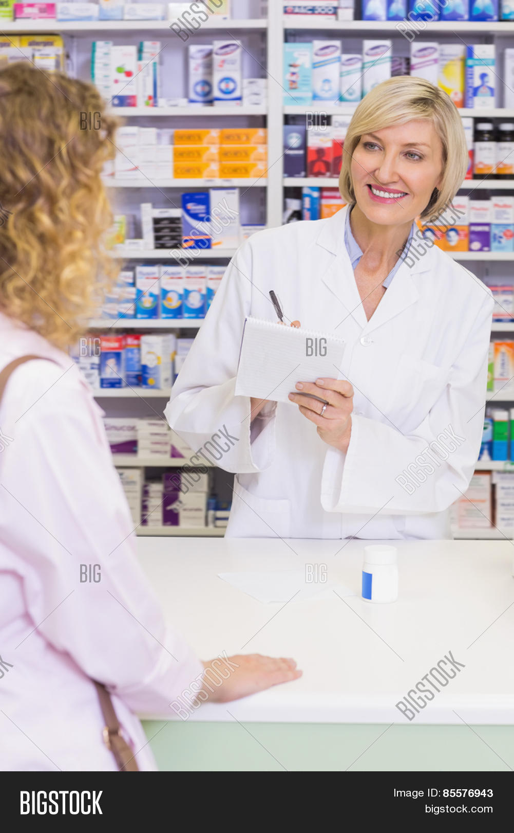 Pharmacist Writing Image & Photo (Free Trial) | Bigstock