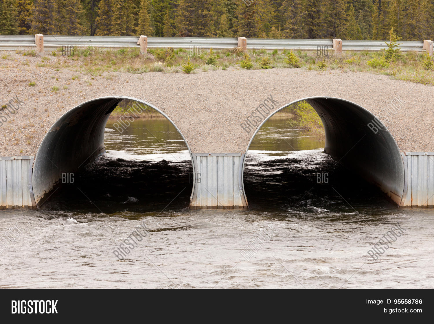 Twin Culvert Tunnel Image & Photo (Free Trial) | Bigstock