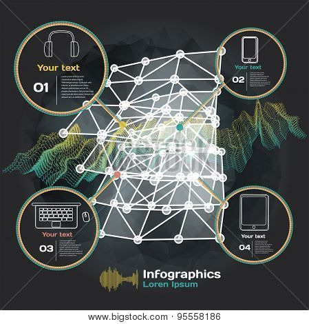 Infographics Sound Vector & Photo (Free Trial) | Bigstock