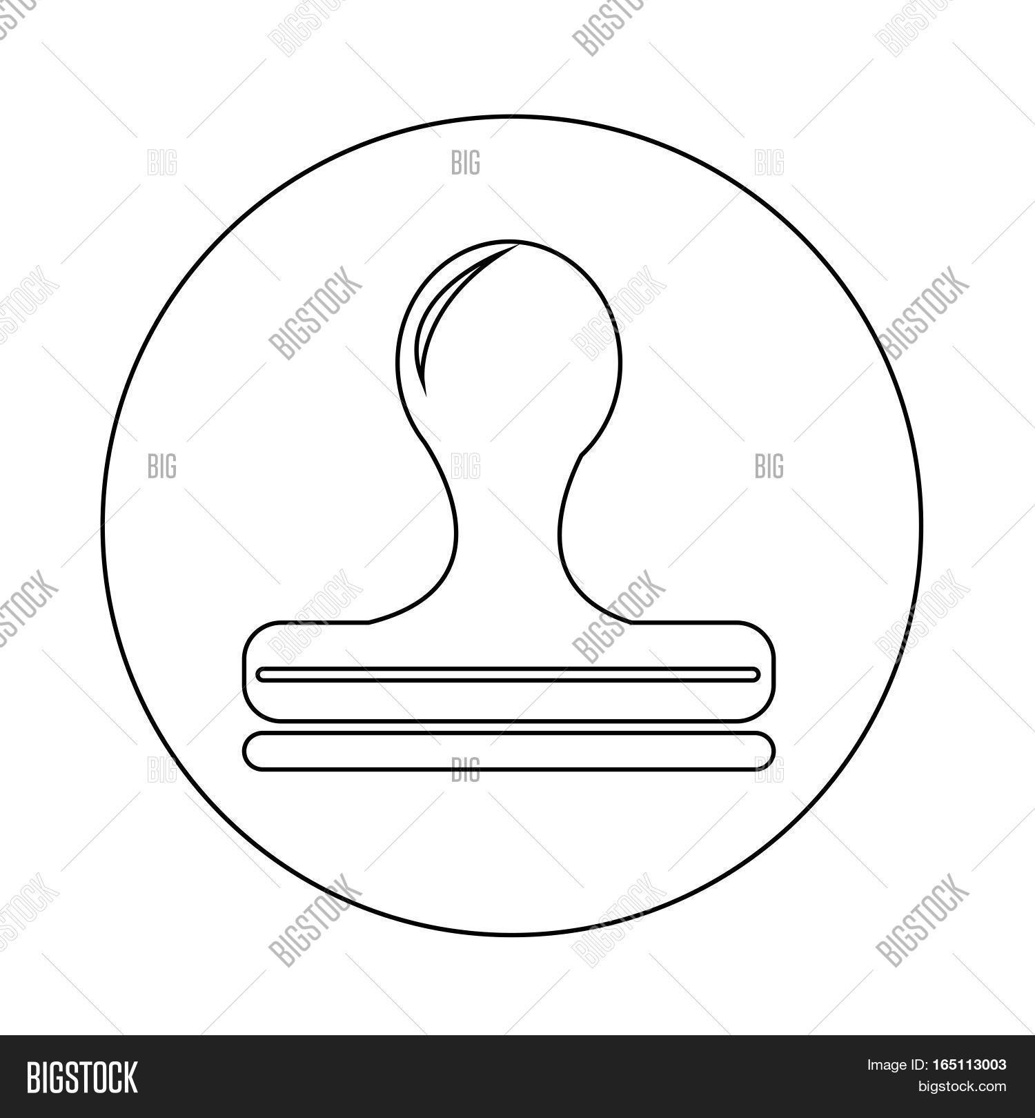 Image Pictogram Stamp Vector & Photo (Free Trial) | Bigstock