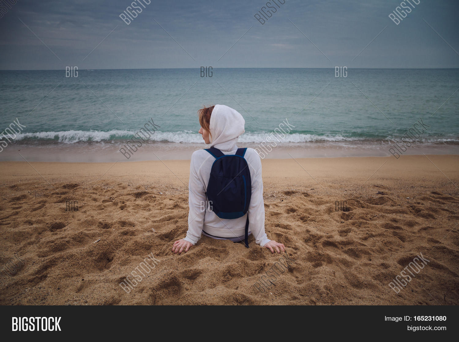 Back View Young Lonely Image & Photo (Free Trial) | Bigstock