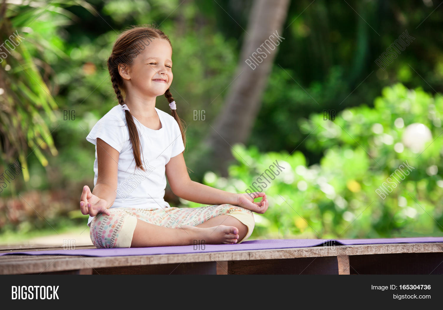 Child Doing Exercise Image & Photo (Free Trial) | Bigstock