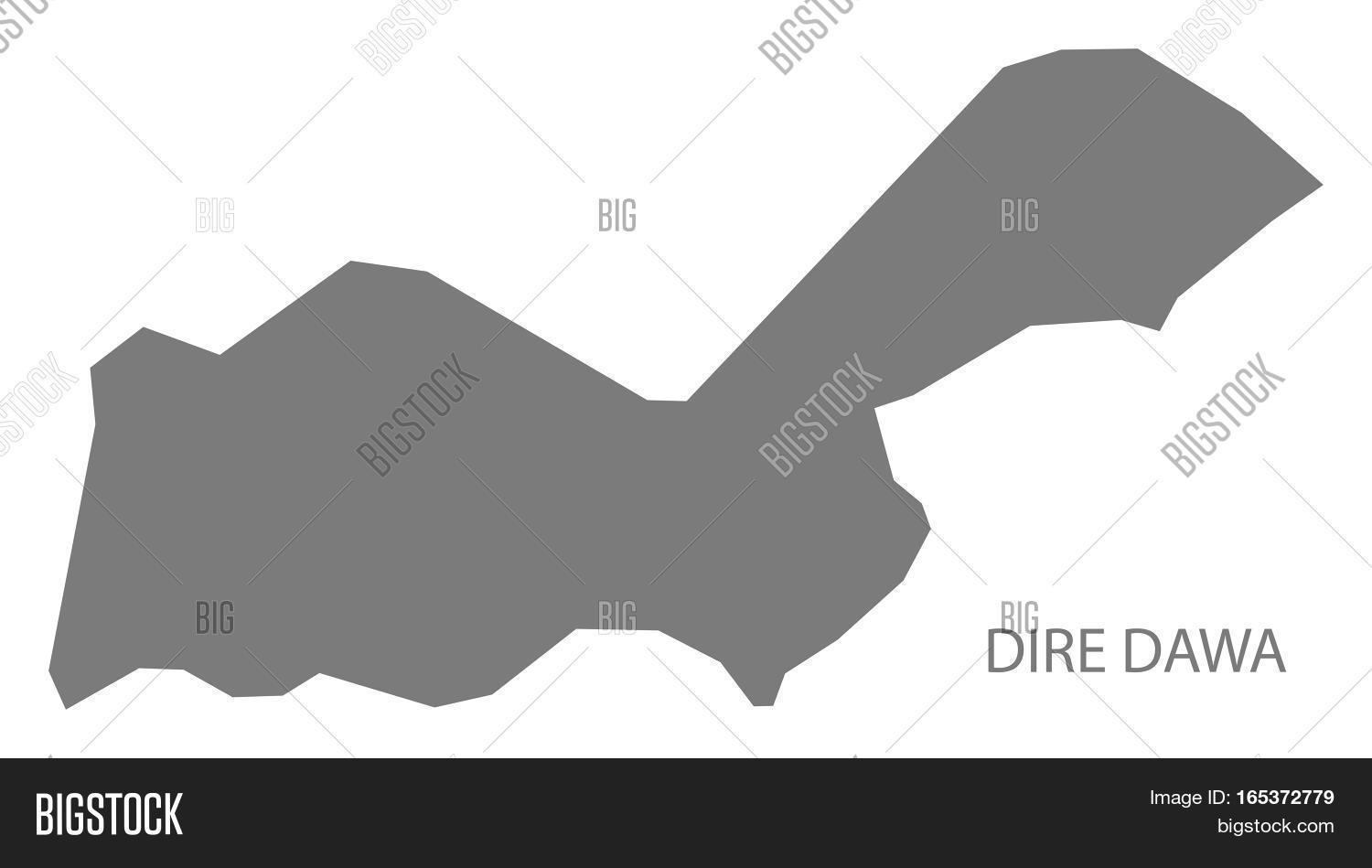 Dire Dawa Ethiopia Map Image & Photo (Free Trial) | Bigstock