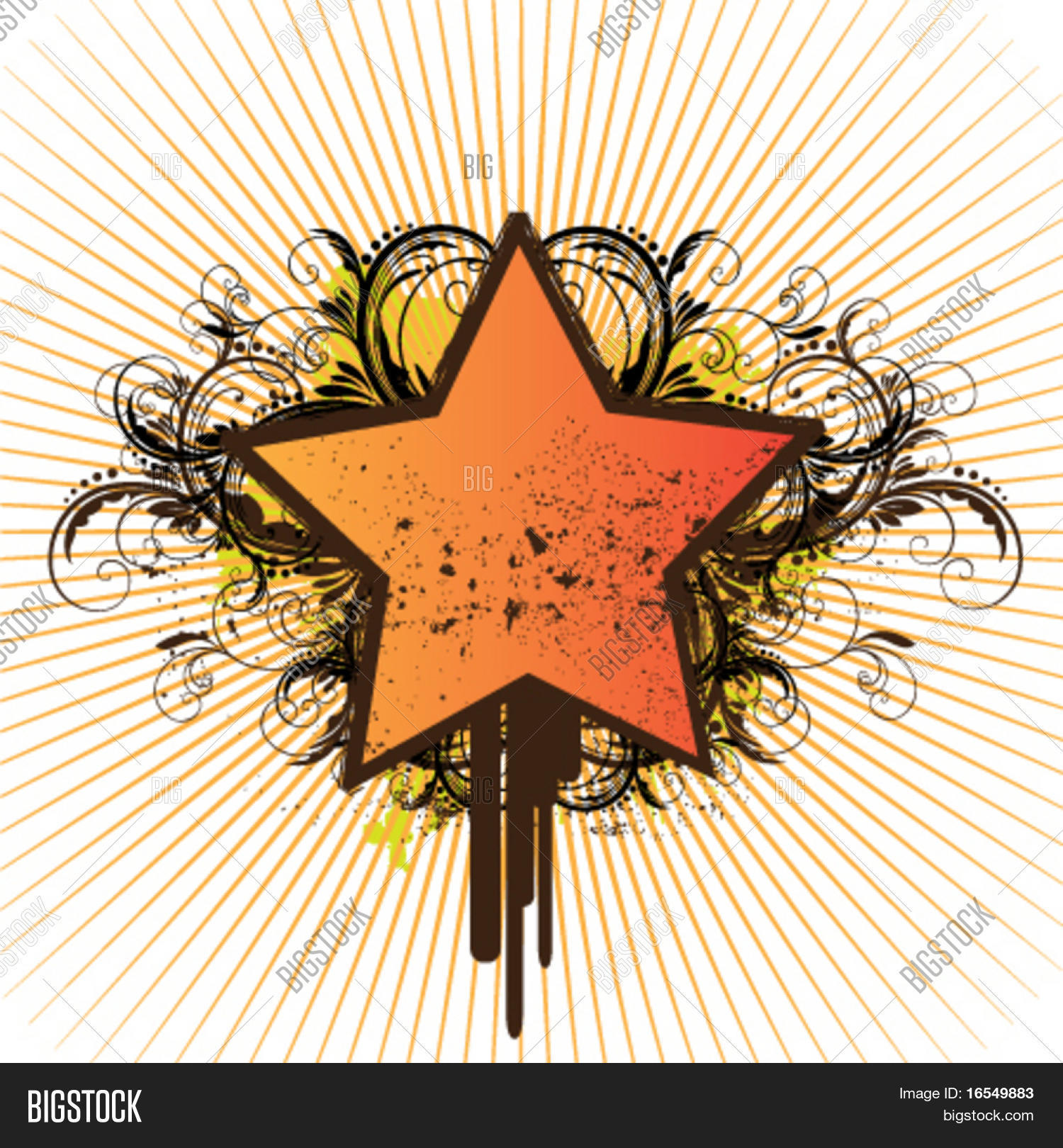 Retro Star Vector & Photo (Free Trial) | Bigstock